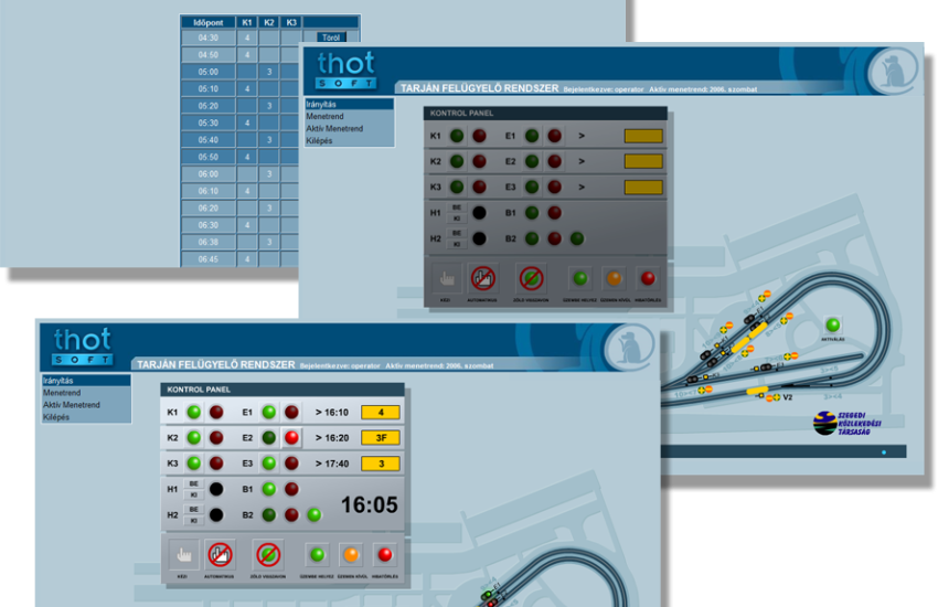 Tarján tram terminal management system | thot-soft.com